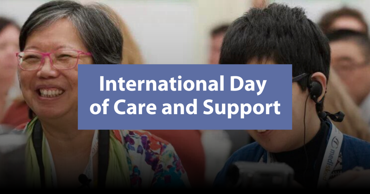 Inclusion International celebrates International Day of Care and ...