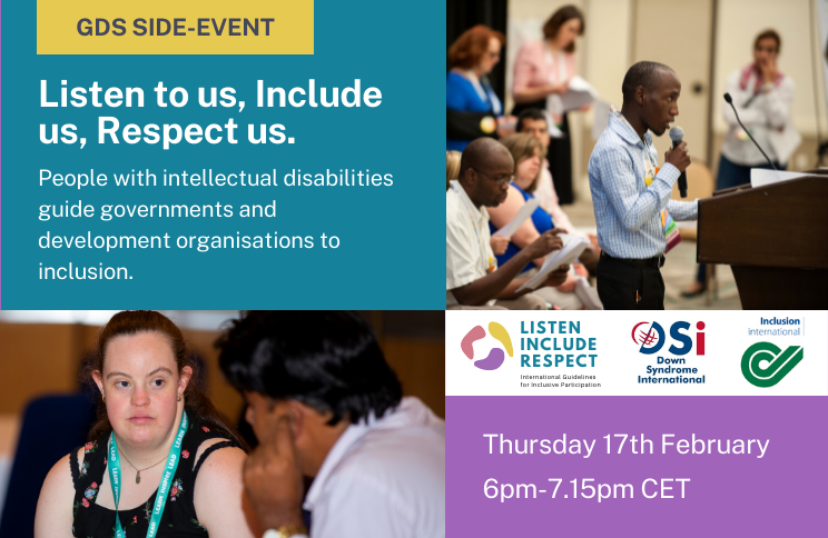 Listen to us, Include Us, Respect Us - Inclusion International